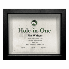 Hole In One Certificates, Frames and Desktop Displays