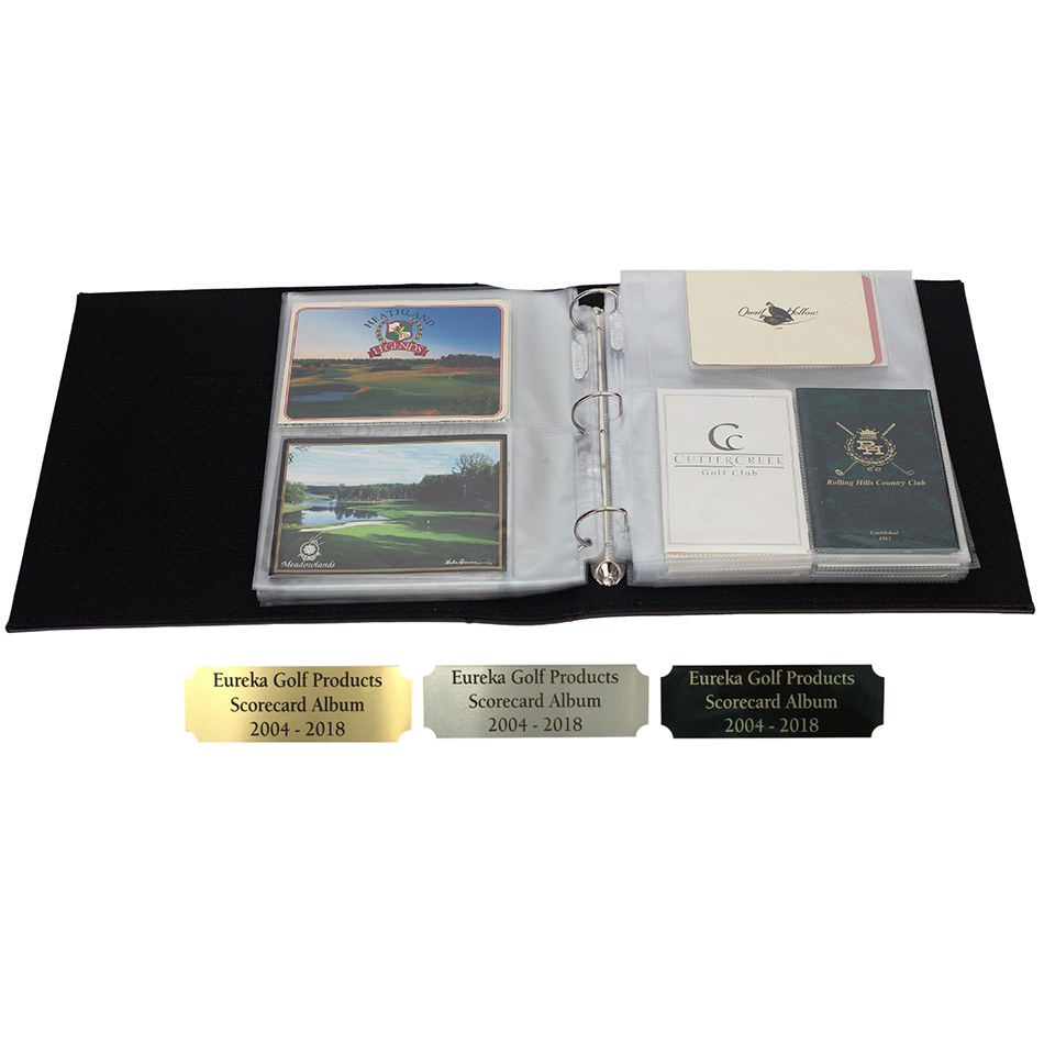 Golf Scorecard and Photo Album