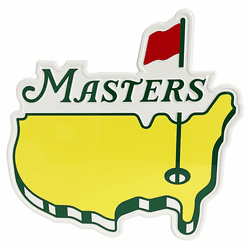 Masters Logo Aluminum Sign