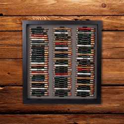 Golf Pencil Collection Display Case Rack