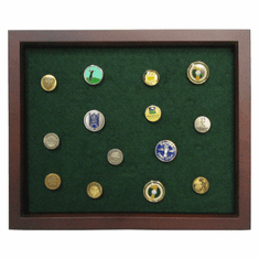40 Golf Ball Marker Display - Cherry