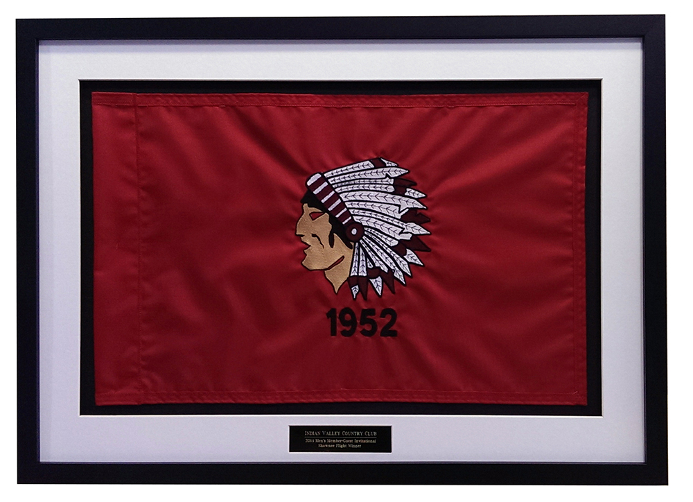 The Pin Flag Display Frame | Great Golf Memories