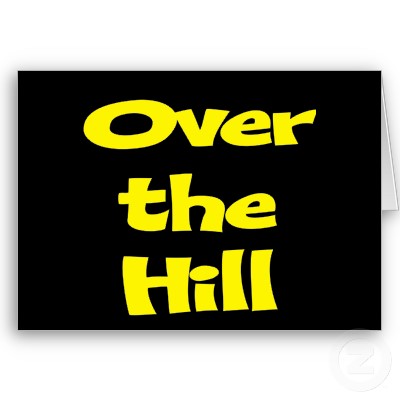 Over The Hill 50 Clipart