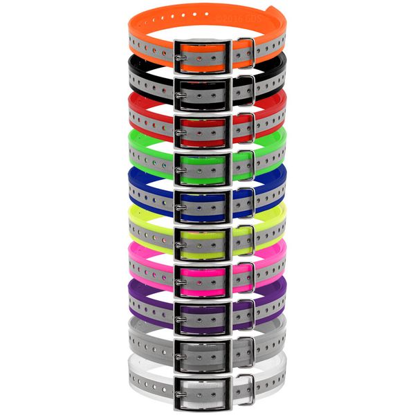 1 in. Universal Square Buckle Reflective Collar Strap. $8.99.