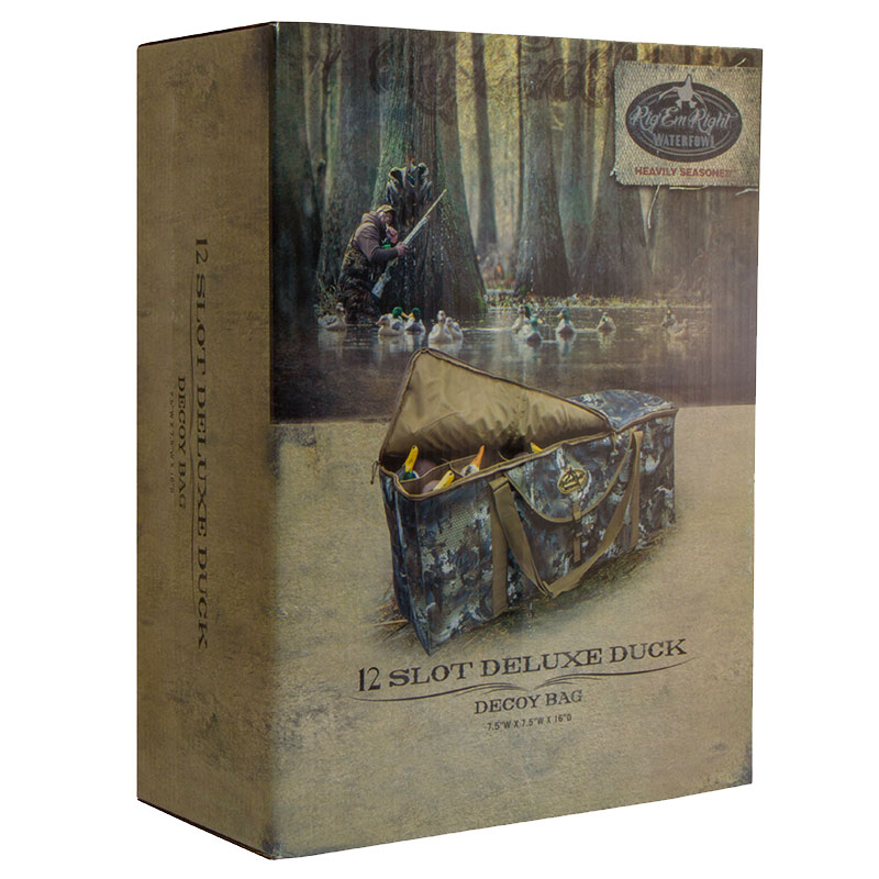 MOPIX - 12-Slot Deluxe Duck Decoy Bag Box.