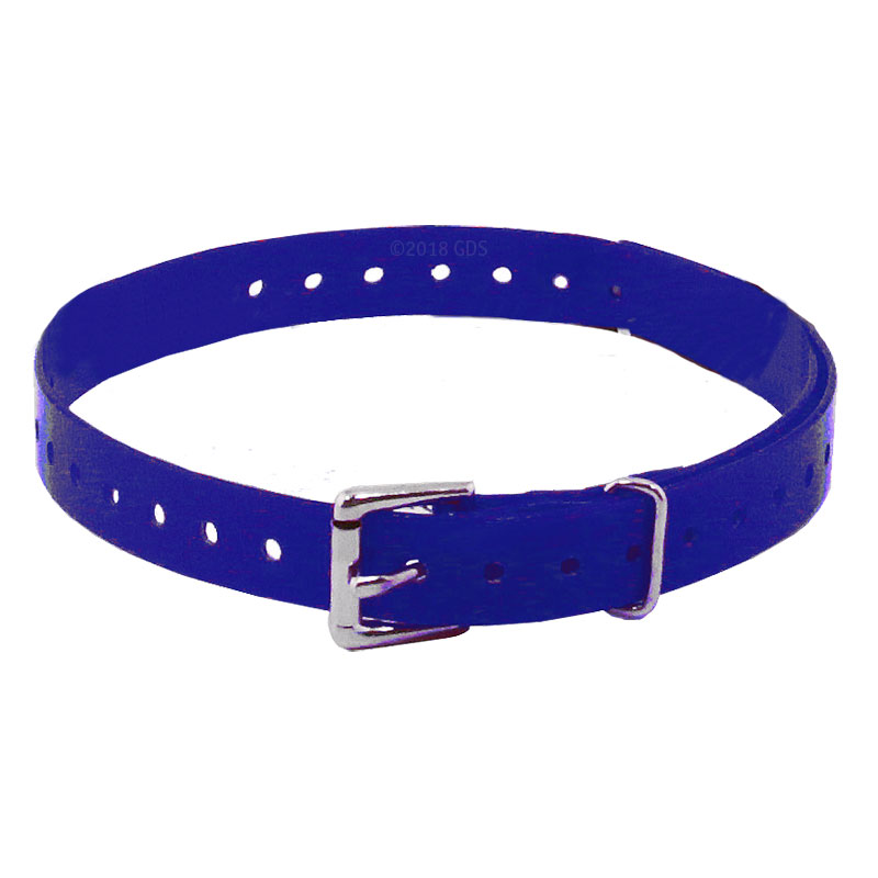 MOPIX - 3/4 in. Blue Replacement Collar Strap.