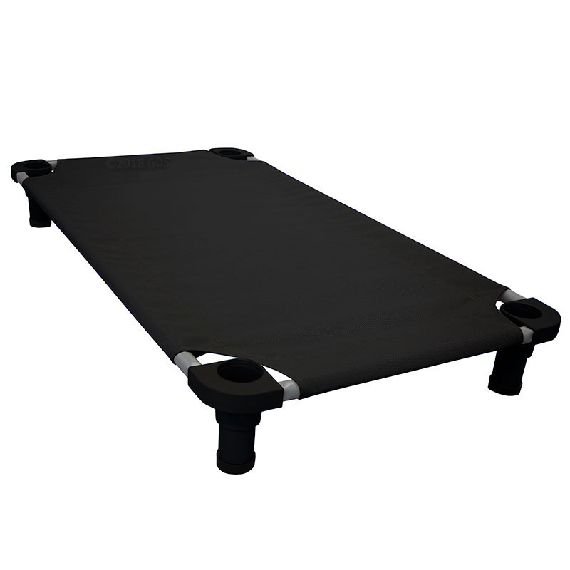 MOPIX - 40" x 22" Medium Premium Black Weave Cot.