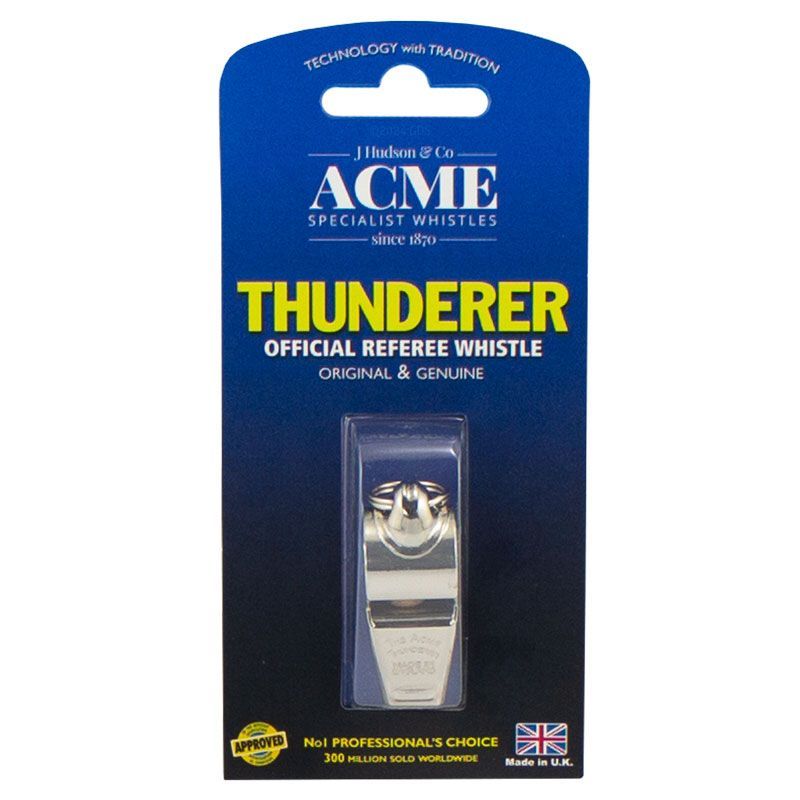 Acme Thunderer Metal Whistle #60 1/2 Nickel Plated Brass. $8.99.