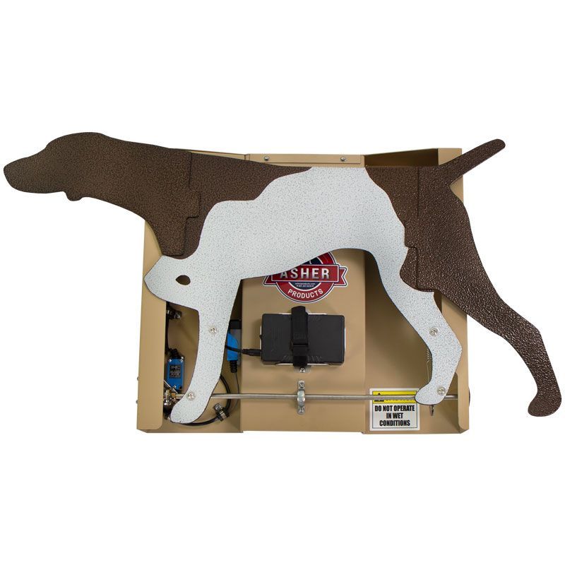 MOPIX - Backing Dog in Down Position.