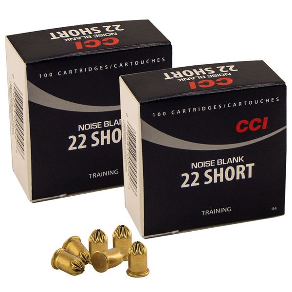CCI 22 cal. Smokeless Crimped Blanks (200 rounds -- 2 boxes). $49.98.