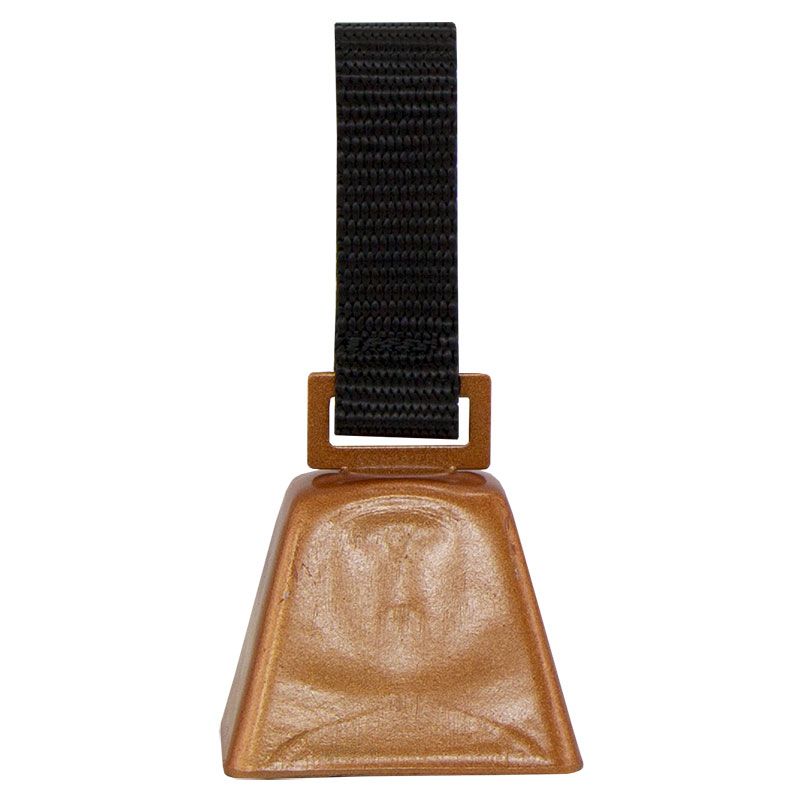 Medium Copper Finish Dog Bell with Nylon Loop. $5.99.