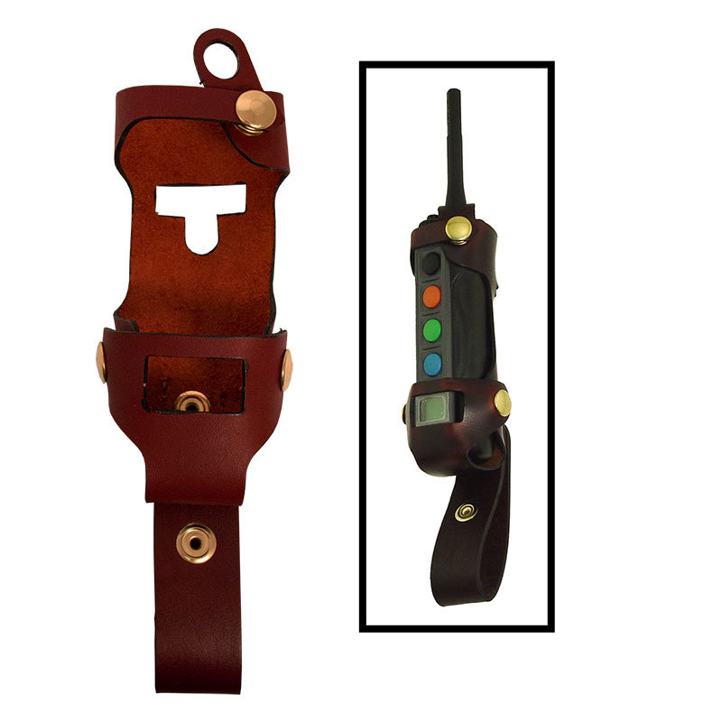 Coyote Leather Dogtra Edge Transmitter Holster | Gun Dog Supply