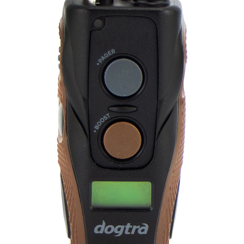 MOPIX - Dogtra 1900S Handsfree Plus Transmitter Front Control Detail.