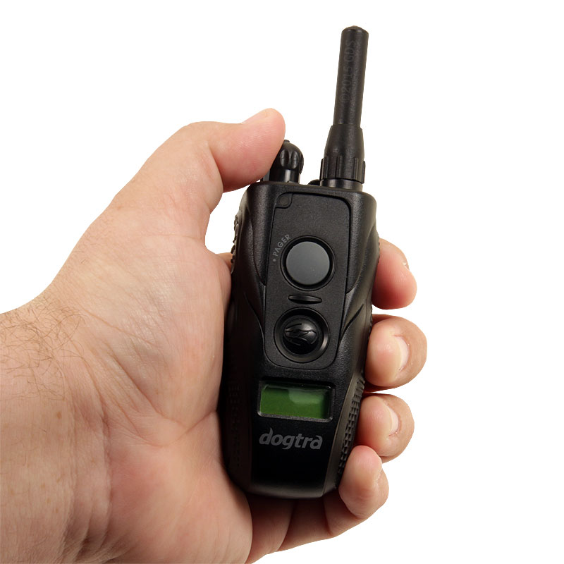 MOPIX - Dogtra 280C Transmitter In Hand.