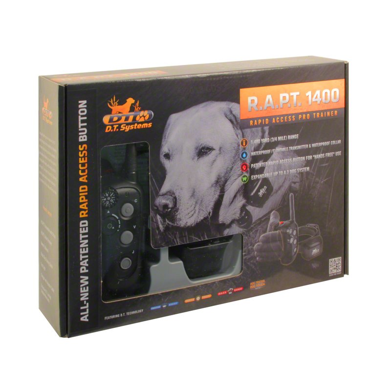 DT Systems R.A.P.T. 1400 Remote Training Collar. $199.99. FREE Shipping ...