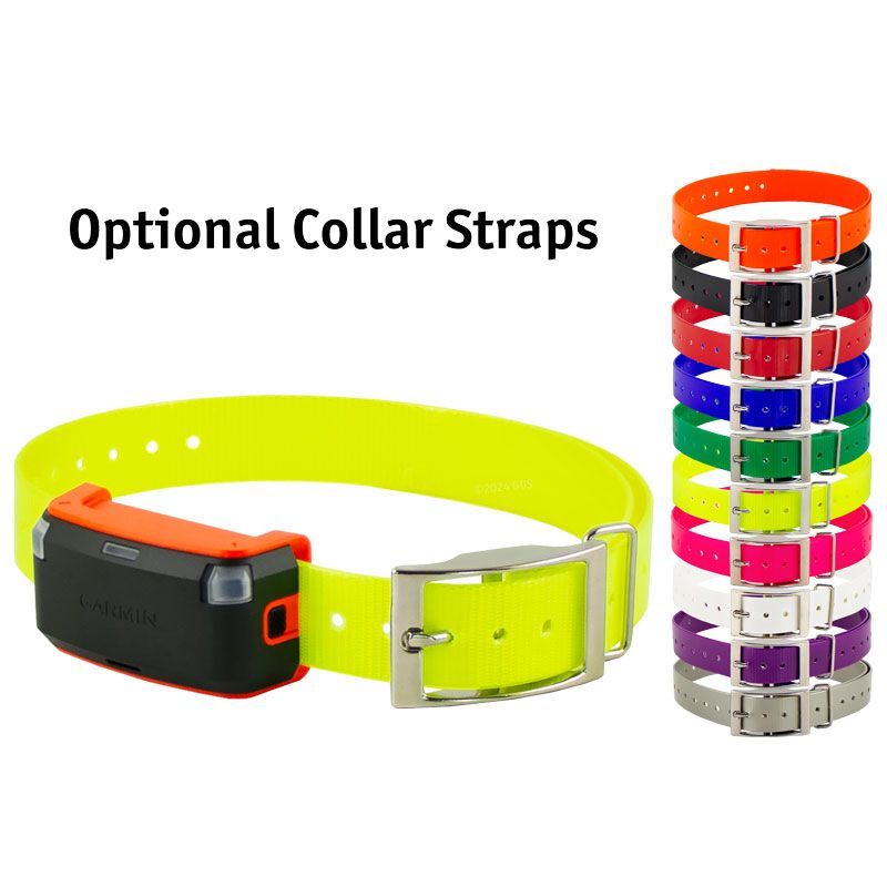 MOPIX - Garmin Alpha LTE Collar Strap Color Options.
