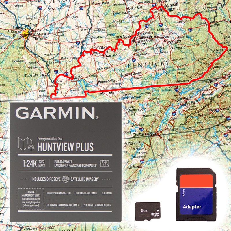 Garmin Huntview PLUS Map Card - Kentucky. $89.99.