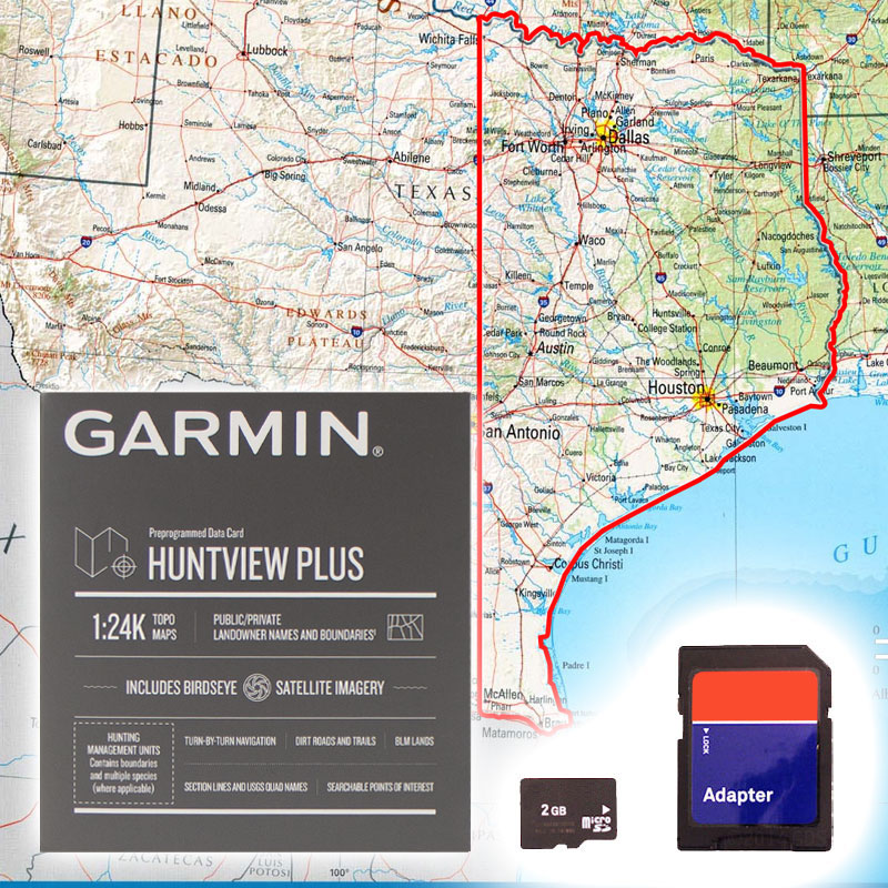Garmin Huntview PLUS Map Card - Texas East. $89.99.