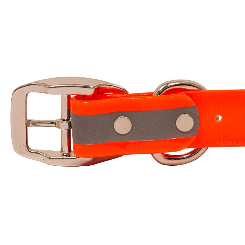 ORANGE 1 in. SunGlo Reflective O-Ring Collar. $16.99.