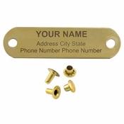 Dog ID Plates & Name Tags.