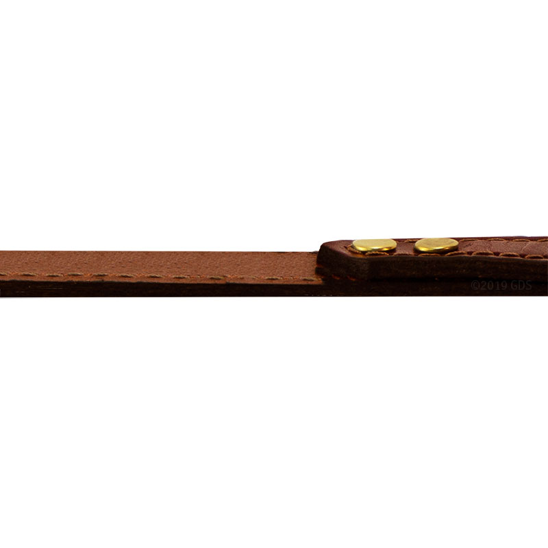 MOPIX - Leather Lead Handle Attachment Edge.
