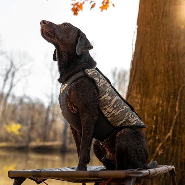 MoMarsh Versa Vest -- Bottomland Camo Panels. $99.99.