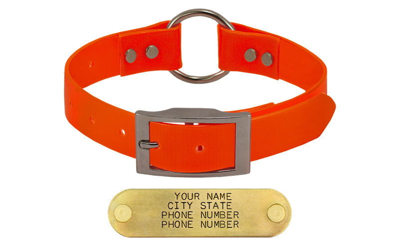 ORANGE 1 in. SunGlo O-Ring Collar. $6.99.