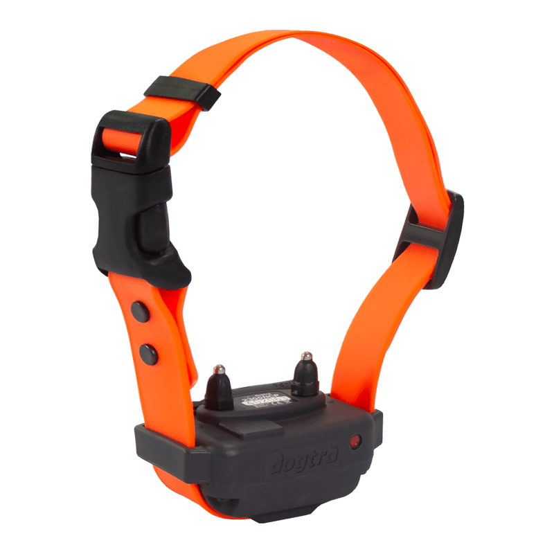 MOPIX - Quick Release E-Collar Strap with Dogtra 2300NCP (not included).