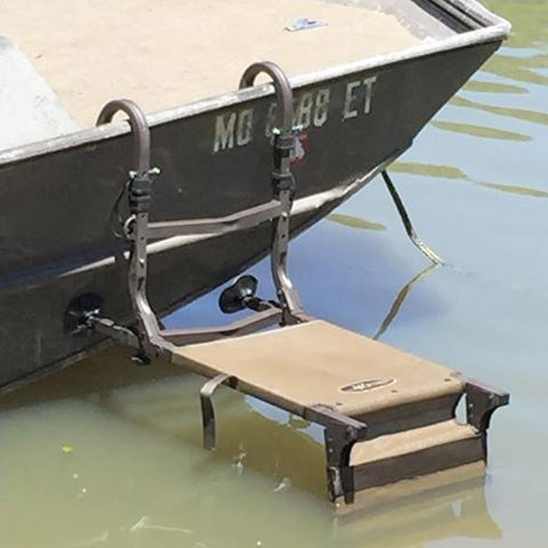 MOPIX - Ramp Stand in Use on Boat.