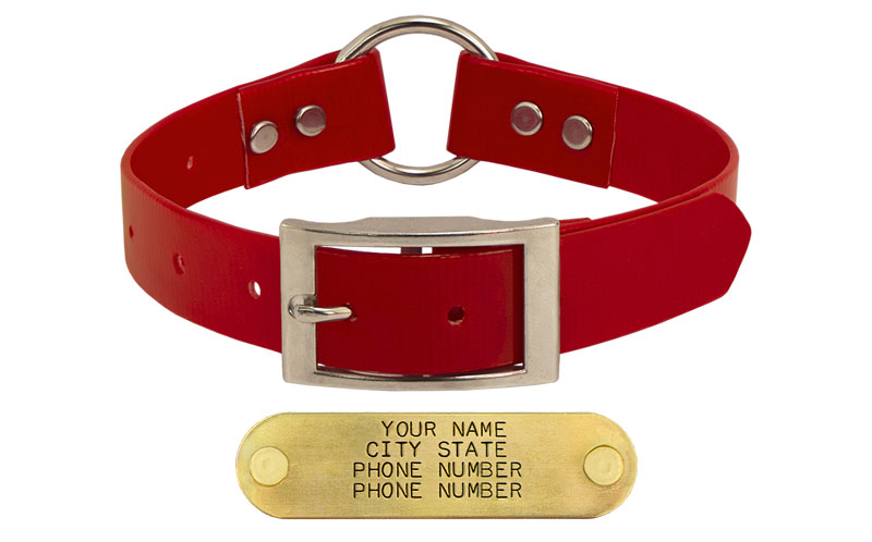 RED 1 in. SunGlo O-Ring Collar. $6.99.
