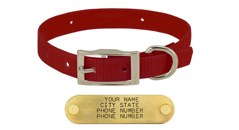 RED 3/4 in. SunGlo Standard Collar. $5.99.