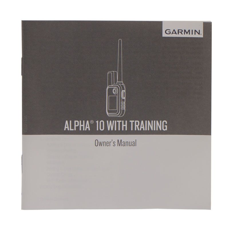 Garmin ALPHA 10 Handheld Only. $399.99. FREE Shipping US48