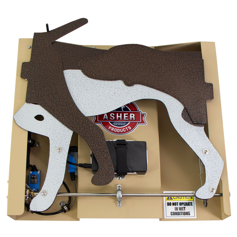 MOPIX - Backing Dog Folded for Storage.