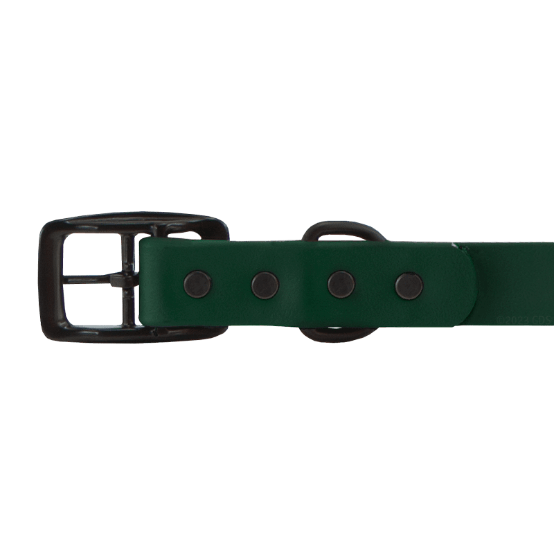 MOPIX - Super Heavy Biothane Standard Collar Buckle Detail.