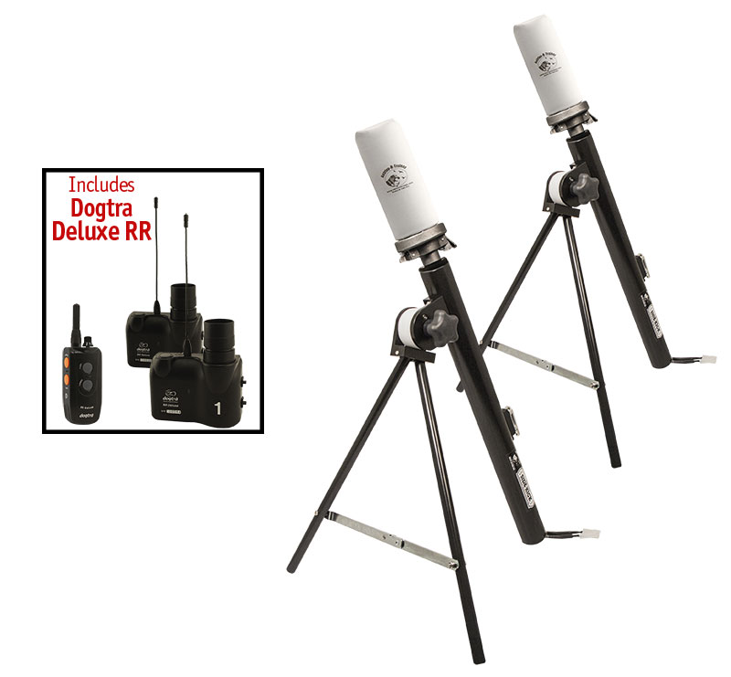 RRT Side-Kick 2 Shot Multi-Location Dummy Launcher Set with Dogtra ...