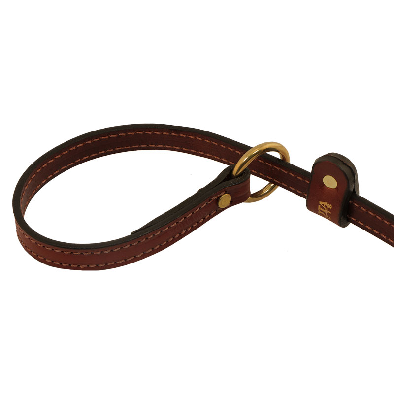 Mendota Slip Lead - Flat Leather 6 ft. x 5/8 in.. $36.99.