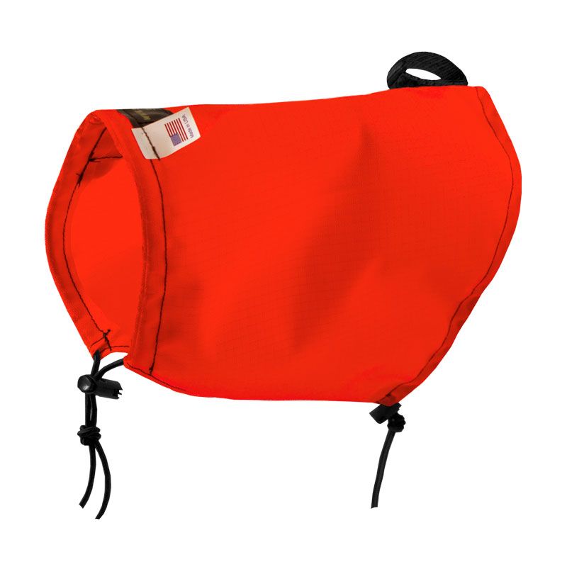 ORANGE Sylmar Head Hood for Dogs -- Head and Ear Protection. $19.00.