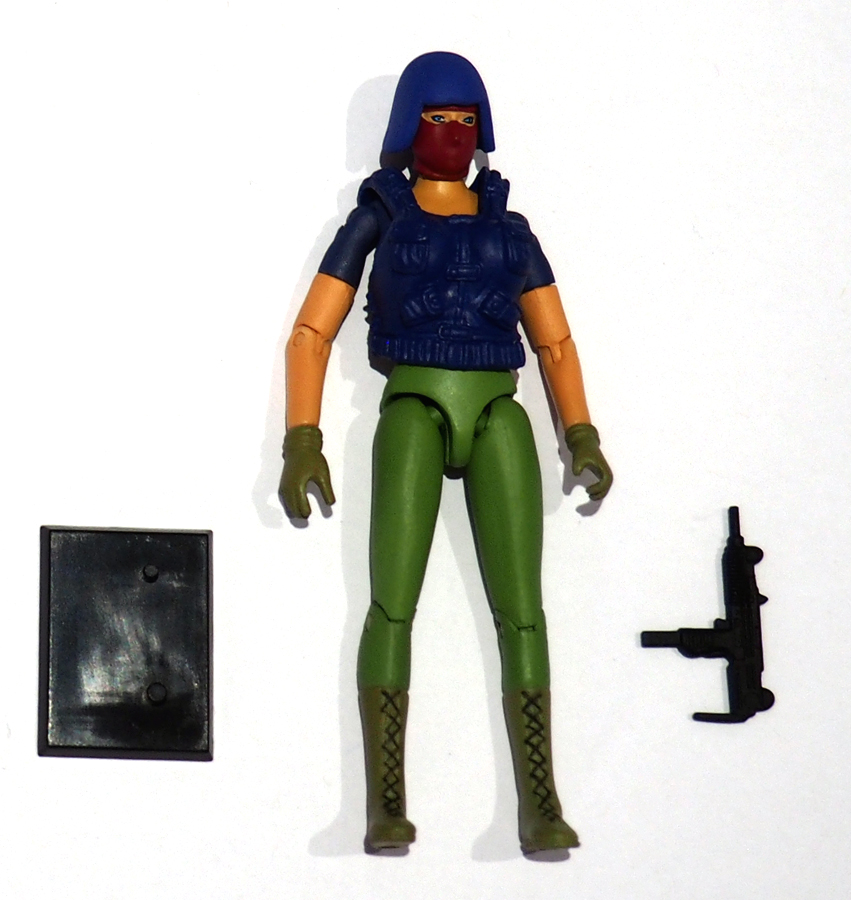 Spylounge Field Trooper (Blue Vest) 1:18 Scale Female Action Figure! GI ...