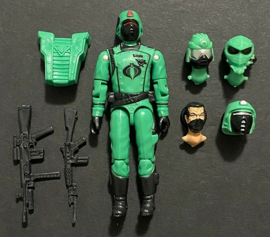 Black Major Custom Cobra CRIMSON GUARD HUNTER CG Trooper Complete with ...
