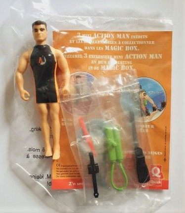 GI JOE 1996 Action Man Scuba Diver Action Figure Mint In Sealed Package ...