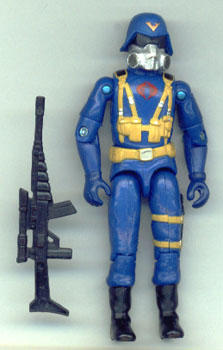 GI JOE Cobra Gas Mask Trooper Army Builder GI Joe Action Figures, G.I ...