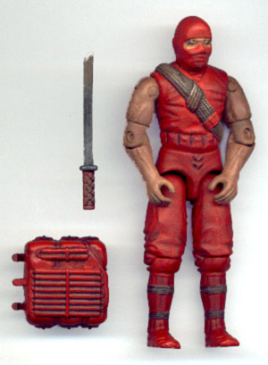 GI JOE Red Ninja (custom) GI Joe Action Figures, G.I. Vintage 1980s ...