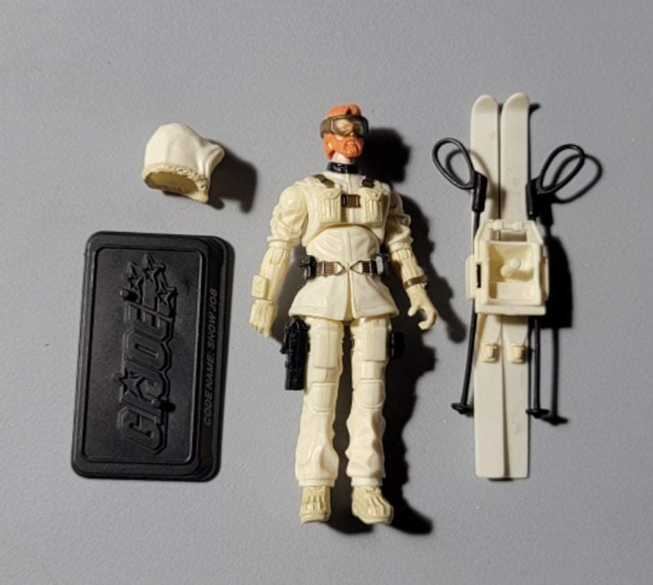 GI JOE Snow Job Action Figure (custom) GI Joe Action Figures, G.I ...