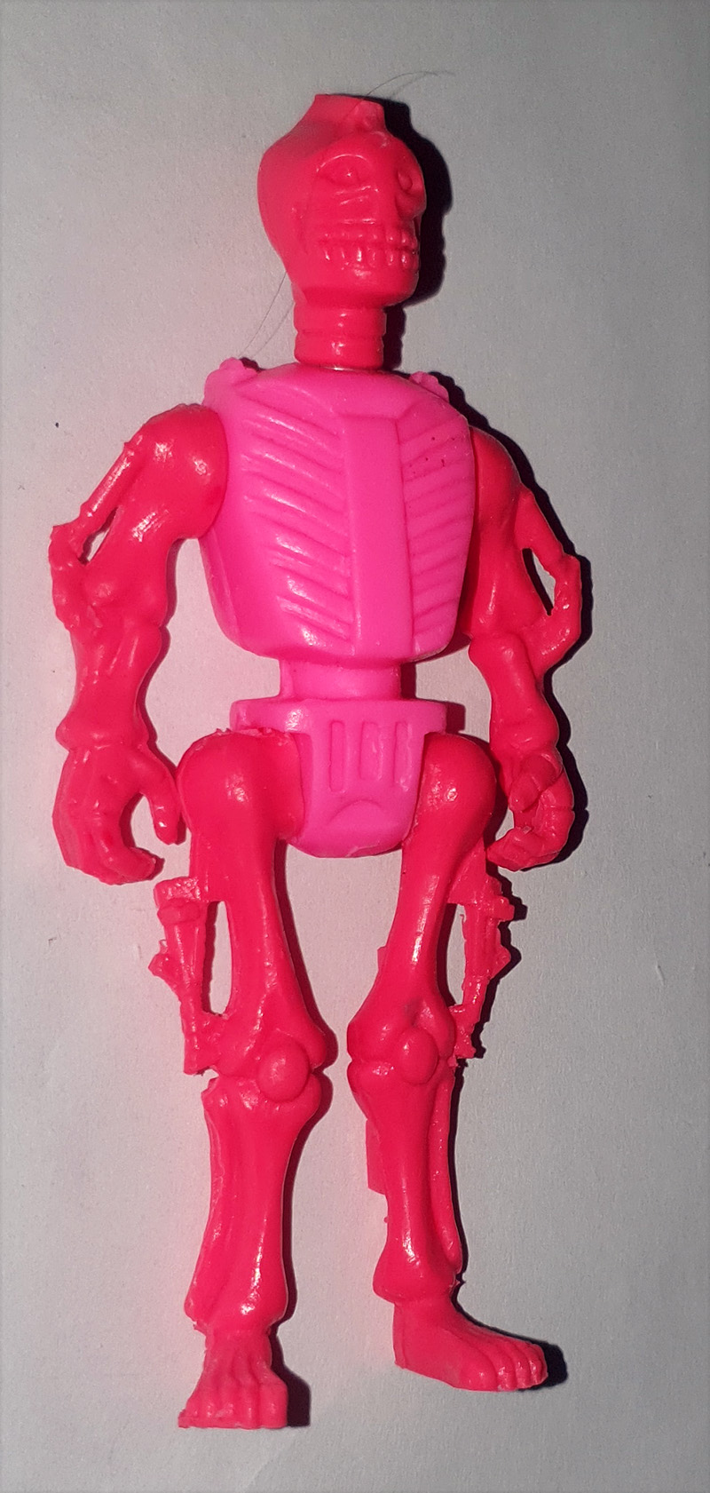 GI JOE CUSTOM UK Action Force RED SKULLS SKELETRON with Pink Body GI ...