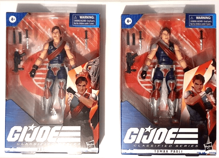GI JOE CLASSIFIED 6 INCH TOMAX and XAMOT Action Figure SET (mip) GI Joe ...