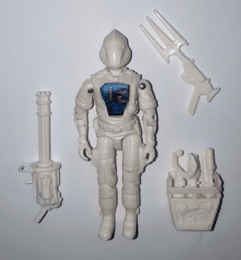 Black Major Custom ARCTIC GHOST Cobra B.A.T.S (complete) GI Joe Action ...