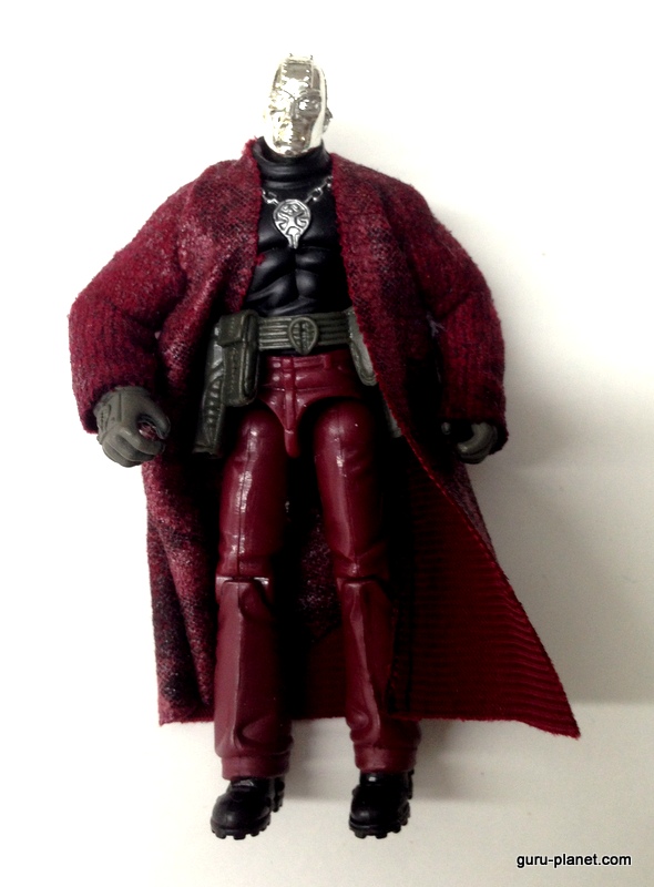 Spylounge 3.75 Inch Handmade Red Trench Coat with Red Collar GI Joe ...