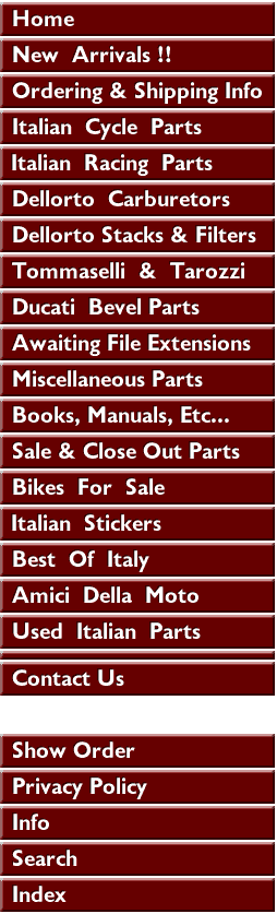 Parts For Ducati Bevel Singles