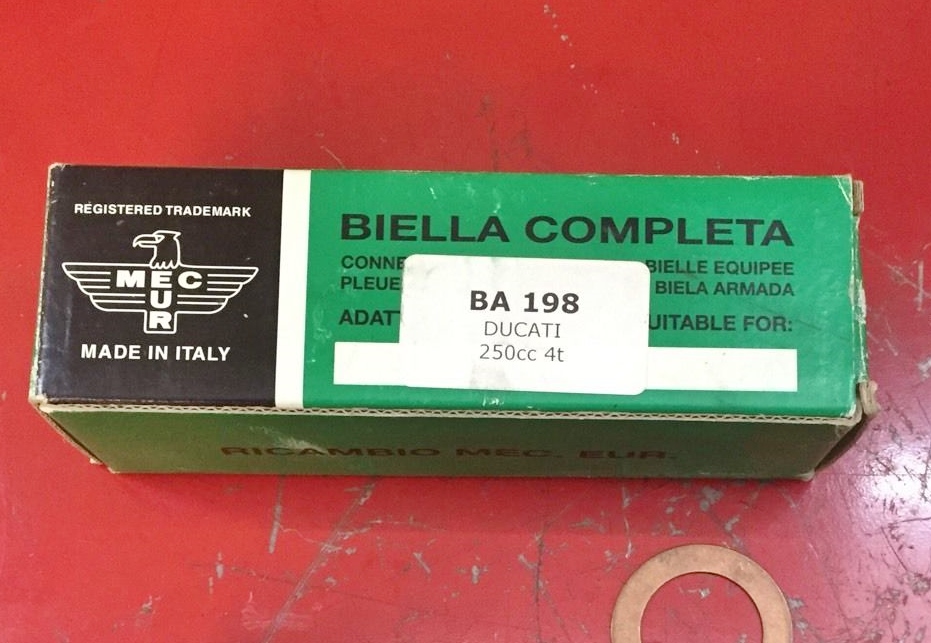 Ducati N/C 175cc & 200cc Mecur NOS Rod Set