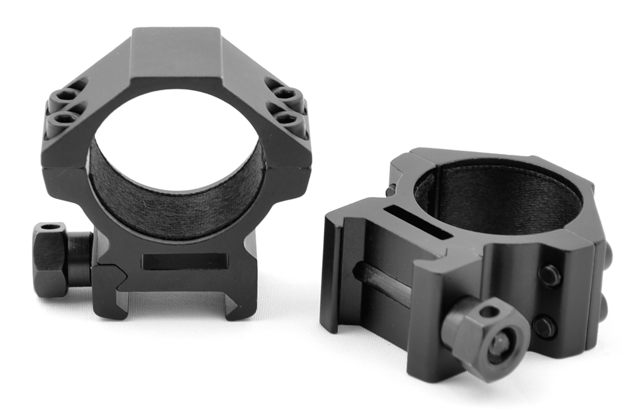 30mm 7/8" Weaver Picatinny LOW Rifle Scope Ring Set